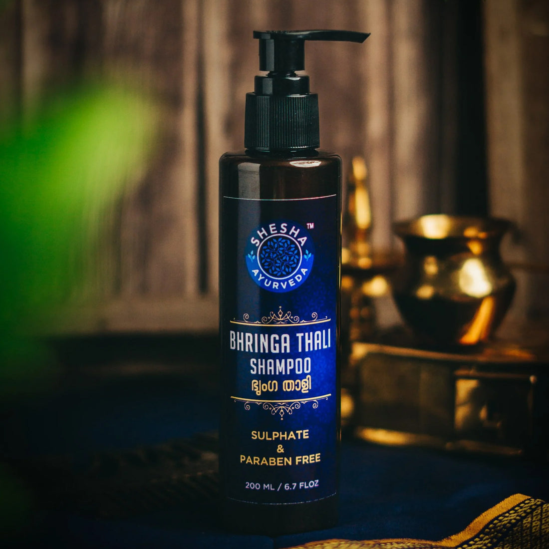 Ayurvedic Hair Care | Bhringa Thali Shampoo & Conditioner – Shesha Ayurveda