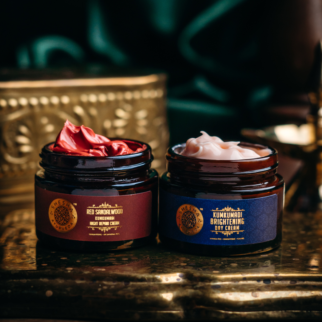 Day & Night Moisturizer Duo – Shesha Ayurveda
