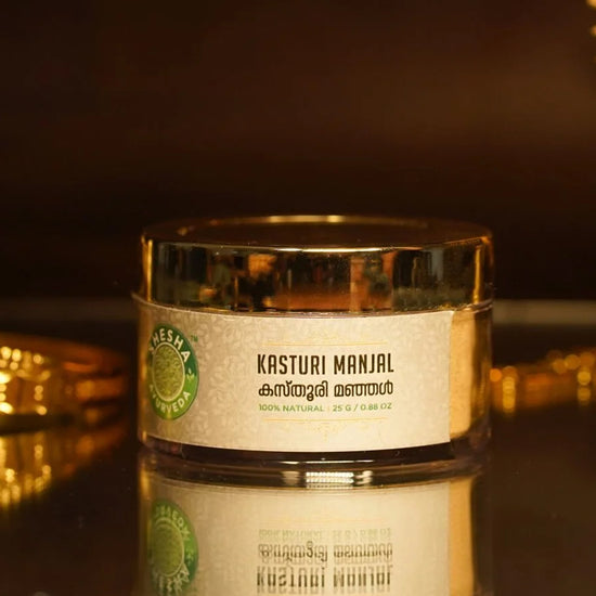 Kasturi Turmeric Powder | Brightening & Acne Solution – Shesha Ayurveda